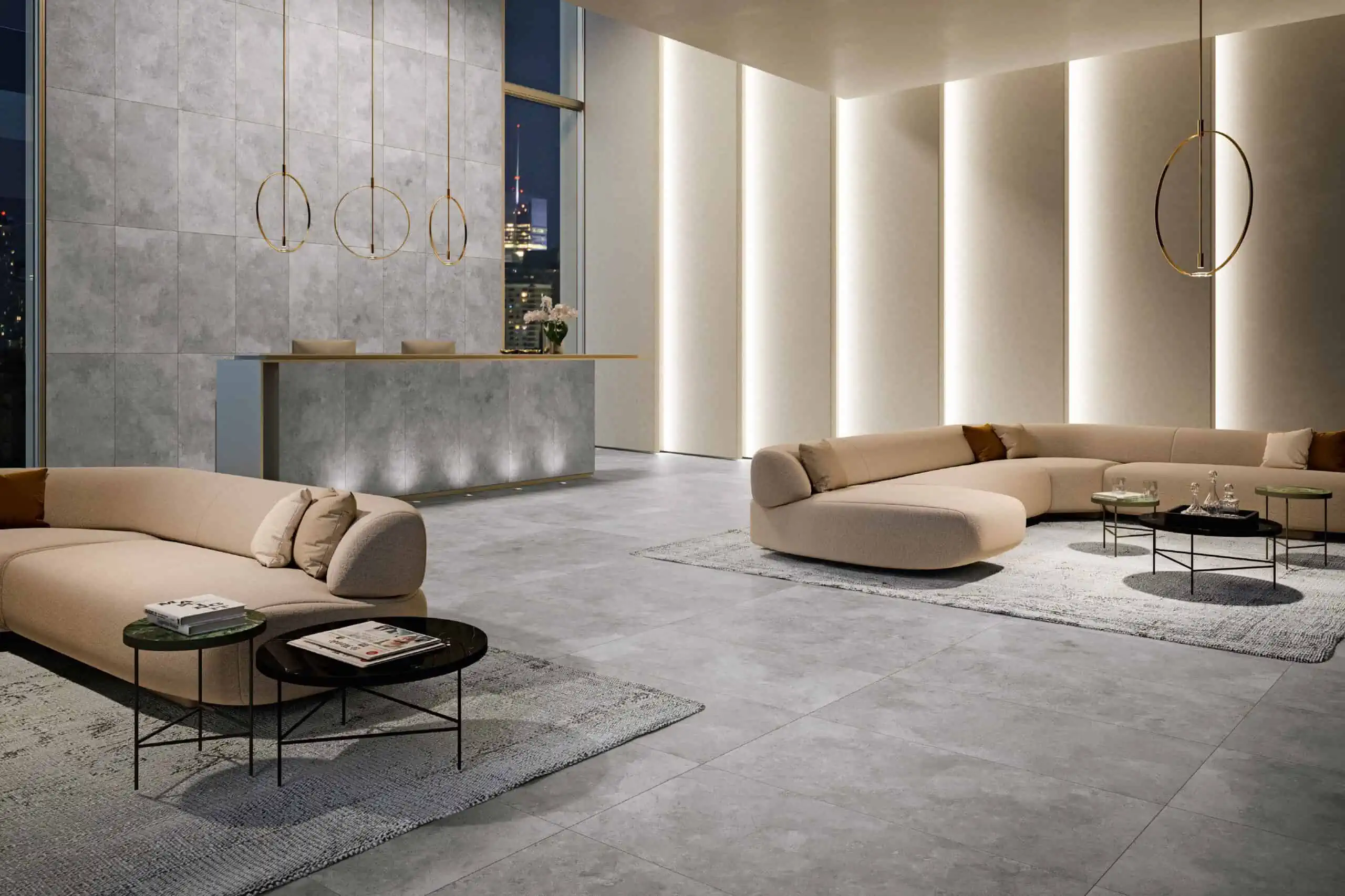 Porcelain Tile Natural Stone Look - PEDRA AZUL Collection - Imperial ...