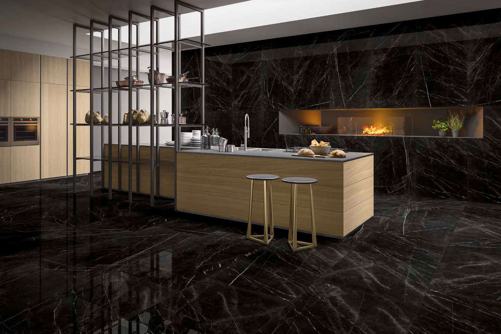 Porcelain Tile Natural Stone Look - PRESTIGIO Collection - Imperial ...