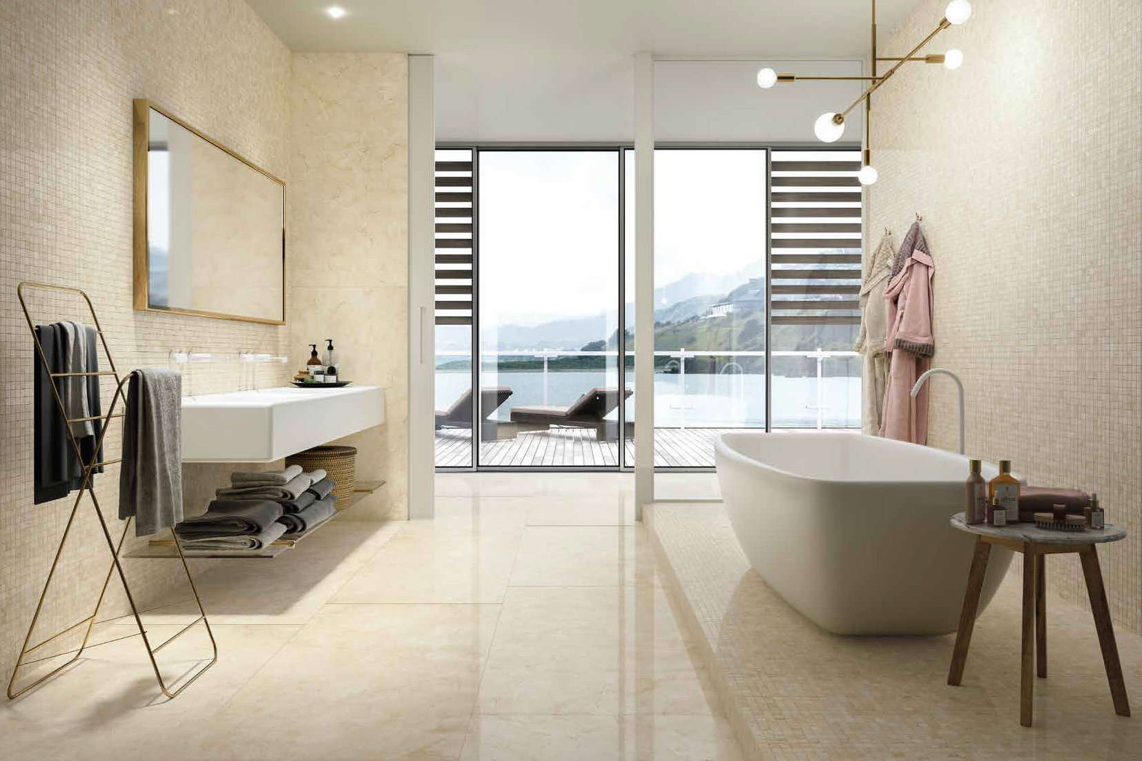 Porcelain Tile Natural Stone Look - PRESTIGIO Collection - Imperial ...