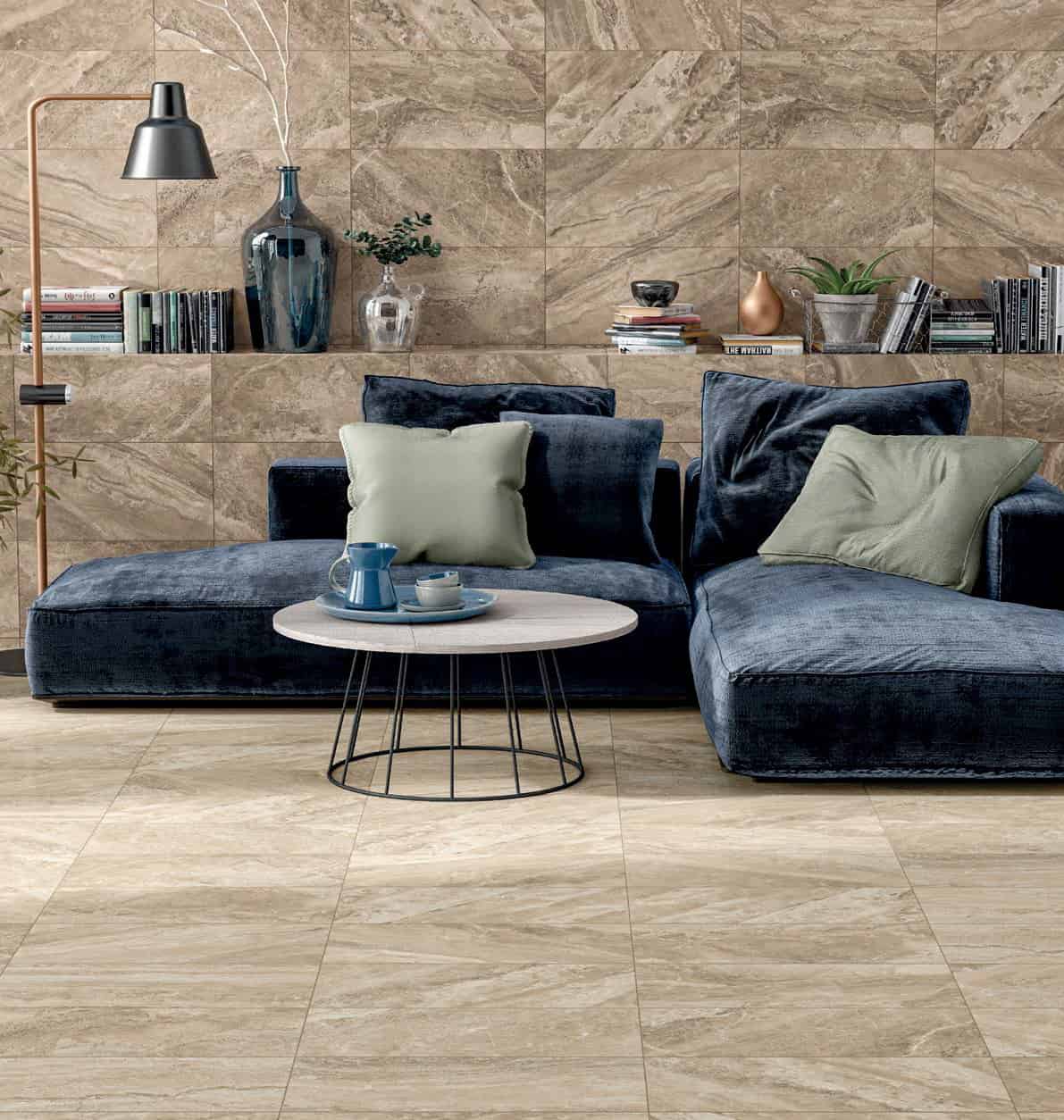 Porcelain Tile Natural Stone Look - VESTA Collection - Imperial Wholesale